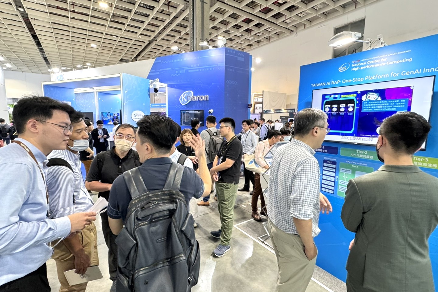 TAIWAN AI RAP平台於Computex2025展示-國家高速網路與計算中心